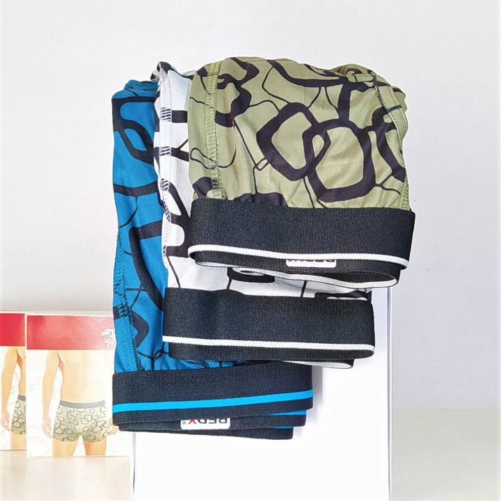 Highly Sustainable 02 Pcs Cotton Boxer Underwear of anti-fungal fabric ...