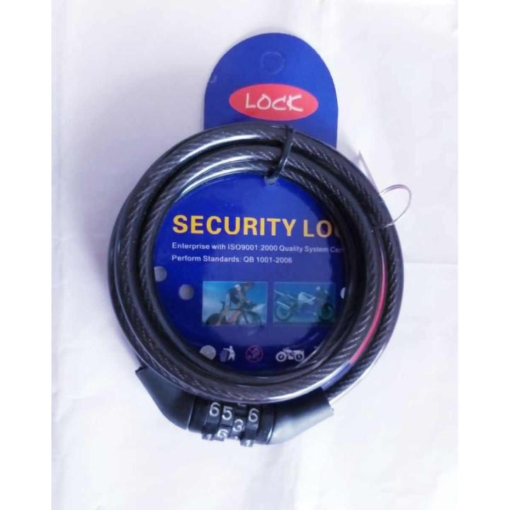 Helmet Lock - 4 digit combination Password Securitys | Daraz.com.bd