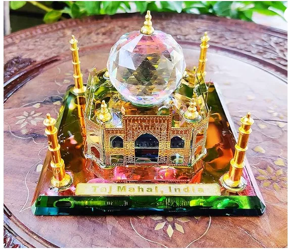 RD Decor Decorative Crystal Taj Mahal Big Size II Crystal Home ...