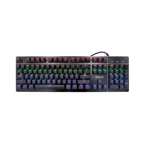 IMICE MK-X80 RGB Backlight Blue Switch Mechanical Gaming Keyboard ...