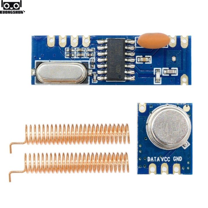 433MHz ASK Wireless Module kit RF transmitter STX882+ RF receiver SRX882 | Daraz.com.bd