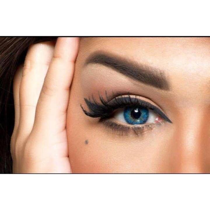 sk optics Bella Contact Lens - Contour Blue (1 pair) | Daraz.com.bd