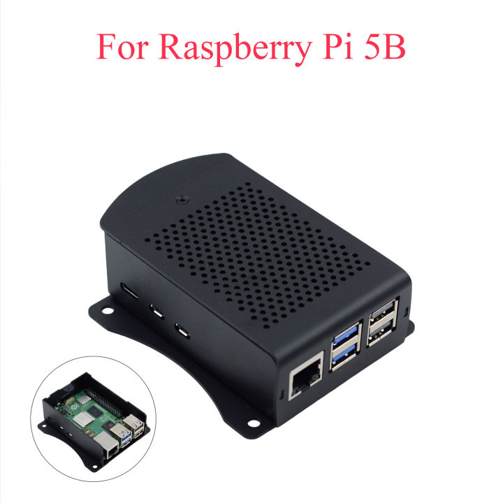 Raspberry Pi Case Aluminum Alloy Case Cover Cooling Protective Box With ...