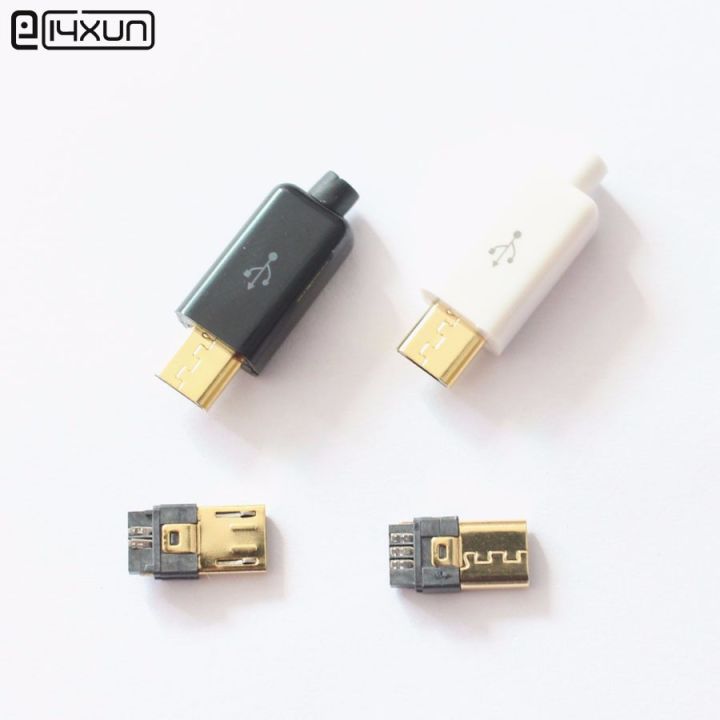 【The road to happiness Store】5sets in pin DIY Micro USB Type B Male ...