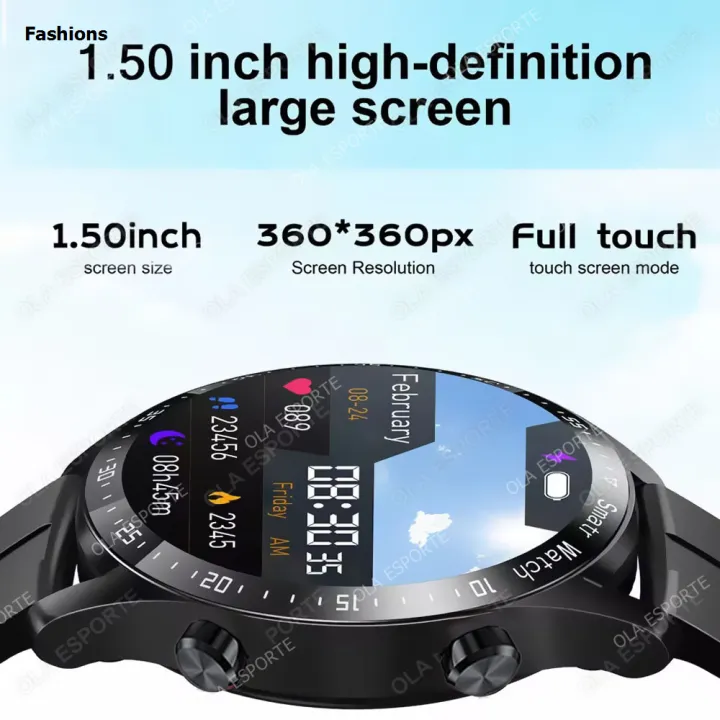 Fashions 2025 New Outdoor Sports Smart Watch Men GT Series 1.53 inch ...