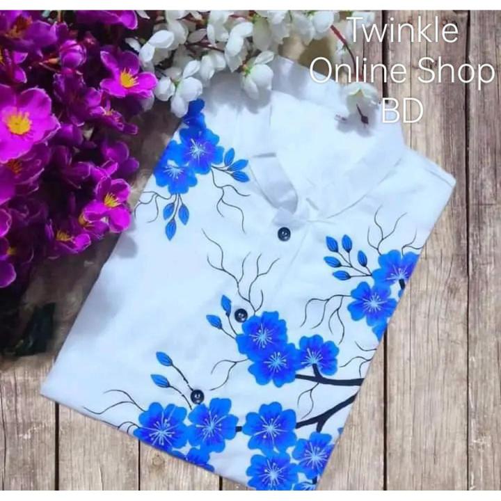 Khadi Panjabi Hand Paint Design | Daraz.com.bd