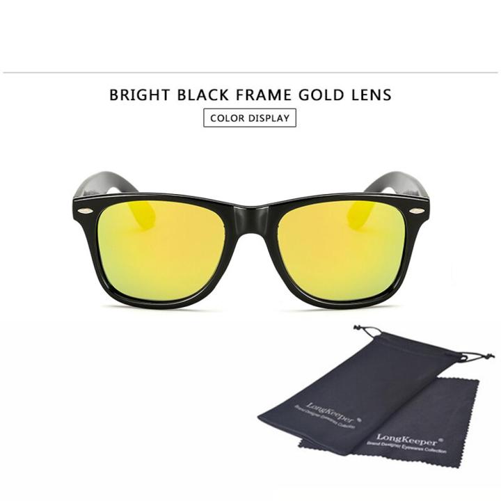 【VisioN Shop】Bright Men Polarized Women Mirror Reflective Designer Night Vision Eyewears Male ...
