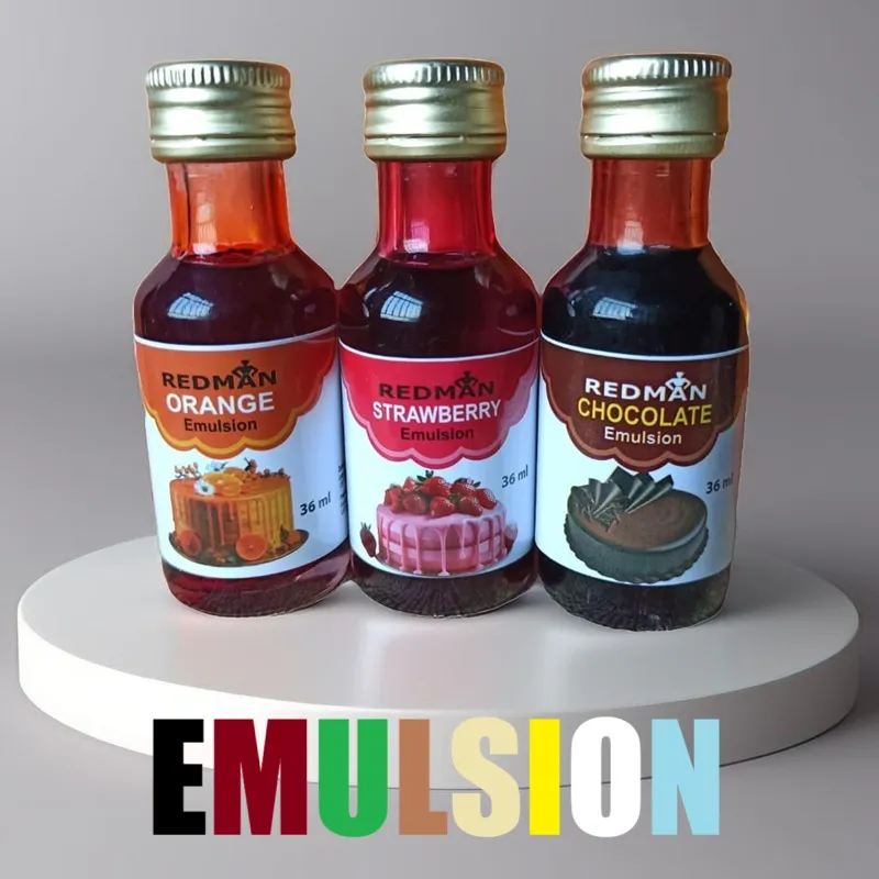 REDMAN FOOD EMULSION STRAWBERRY / MANGO / ORANGE / CHOCOLATE / BANABA ...