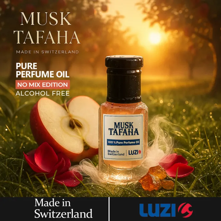 Musk Tafaha Perfume Oil by Luzi Switzerland – Premium Quality Attar ...