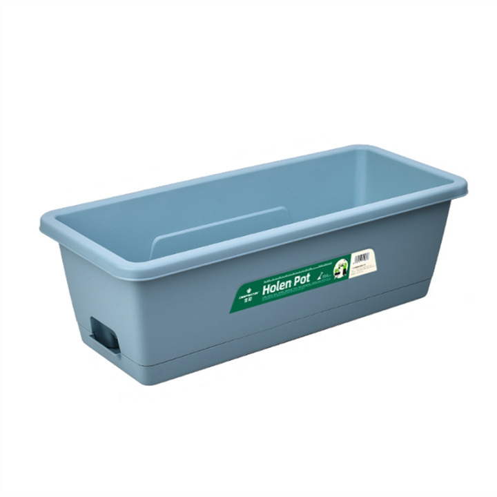 Flower Pots Watering Pot Planter Long Rectangular Agricultural Basin ...