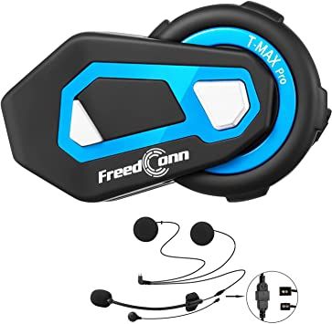 T-Max Pro Motorcycle Intercom Helmet Bluetooth Headset | Daraz.com.bd