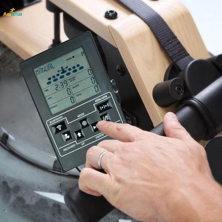 Portable Rowing Machine Counter Digital Time/Distance/Calories ...