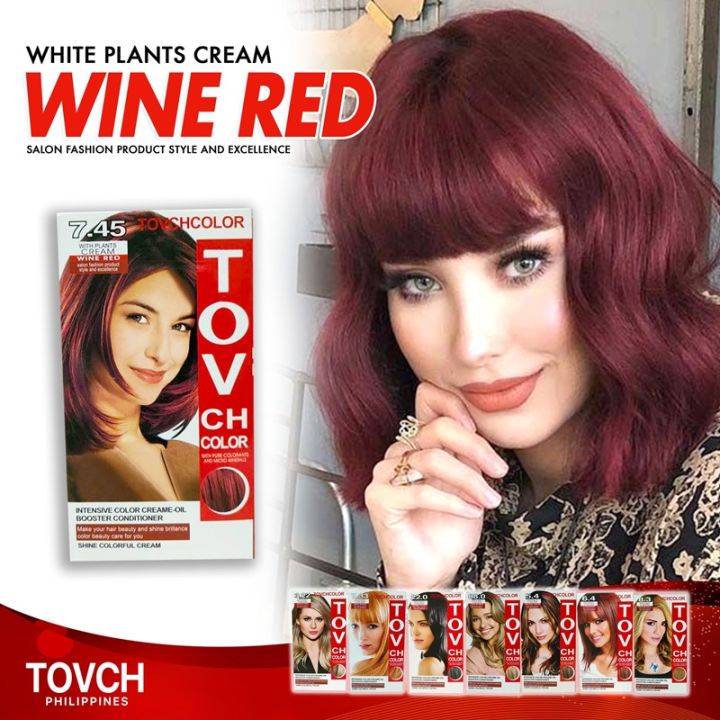 Tov CH Hair Color Cream 80*2 Win Red 7.45 | Daraz.com.bd