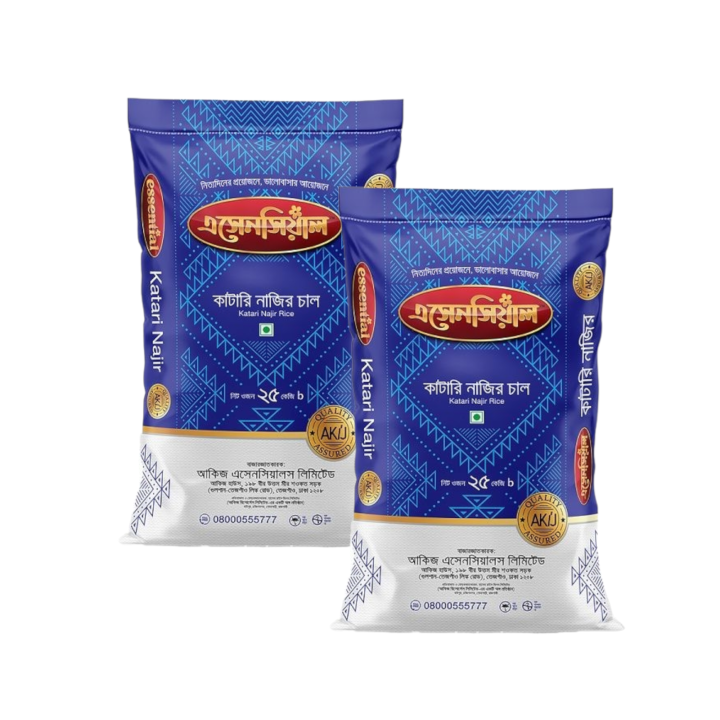 Akiij Essential Katari Najir Rice 25Kg (Combo of 02, 25*2=50kg) | Daraz ...