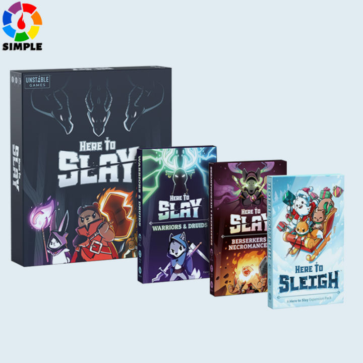 NovaNest Here to Slay Base Game and Expansion Bundle | Daraz.com.bd
