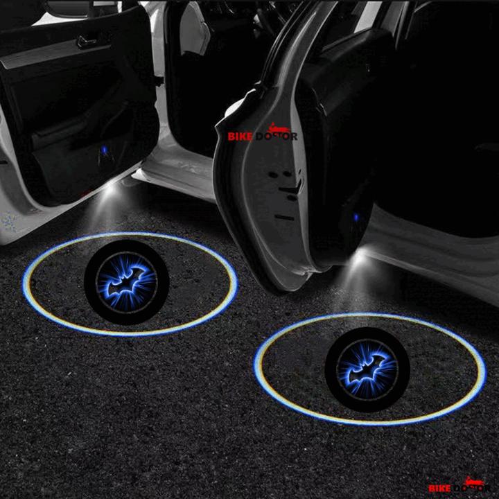 Car Door Shadow Wireless Logo Projection Light Automatic On Off 1 Pair ...