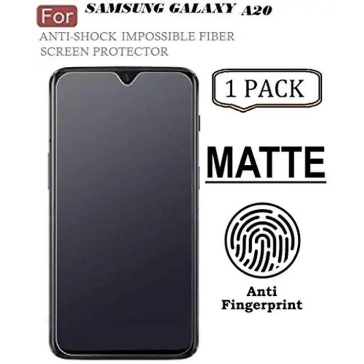 Matte Glass Screen Protector For Samsung Galaxy A20 | Daraz.com.bd