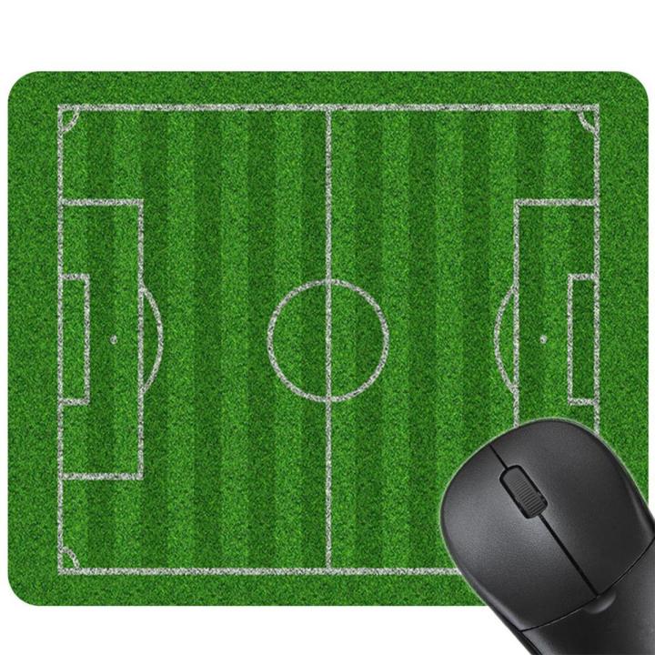 24x20CM Soccer Field Gaming Mouse Pad Mat Men Boys Football Theme ...