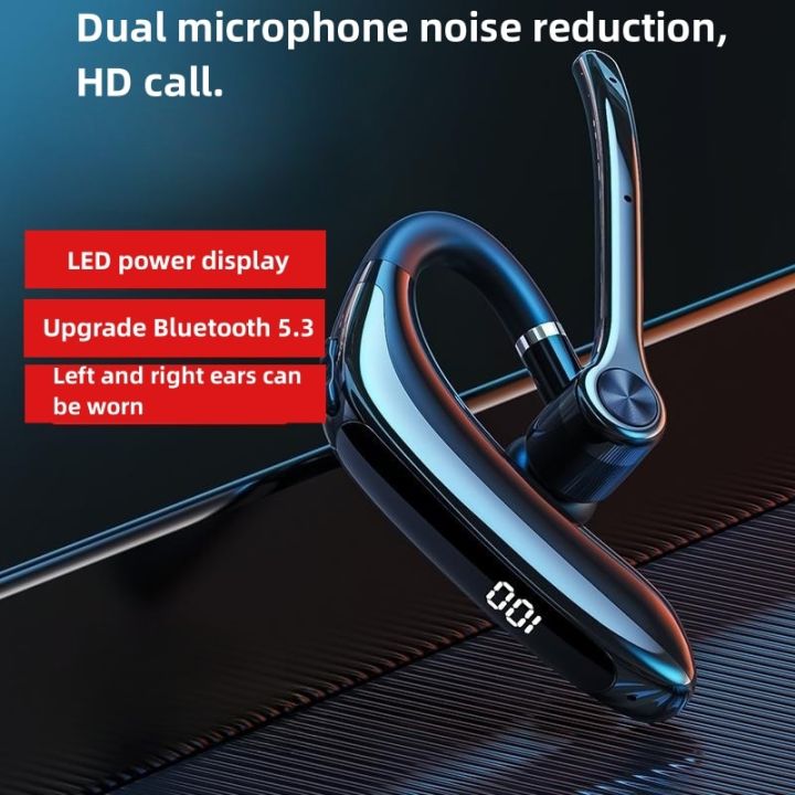 M80A Wireless Bluetooth Headset 5.3 Earphones Dual Connection Headphone ...