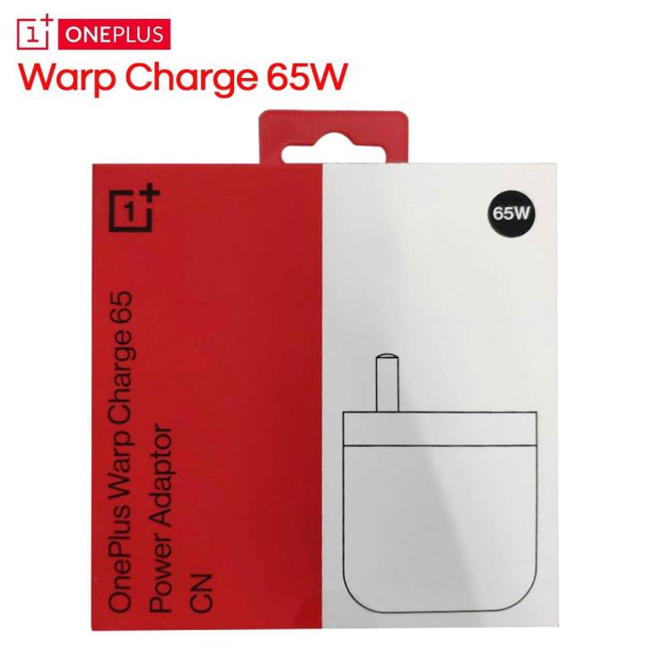 One plus 65W PD Warp Charger with Type C to Type C cable | Daraz.com.bd