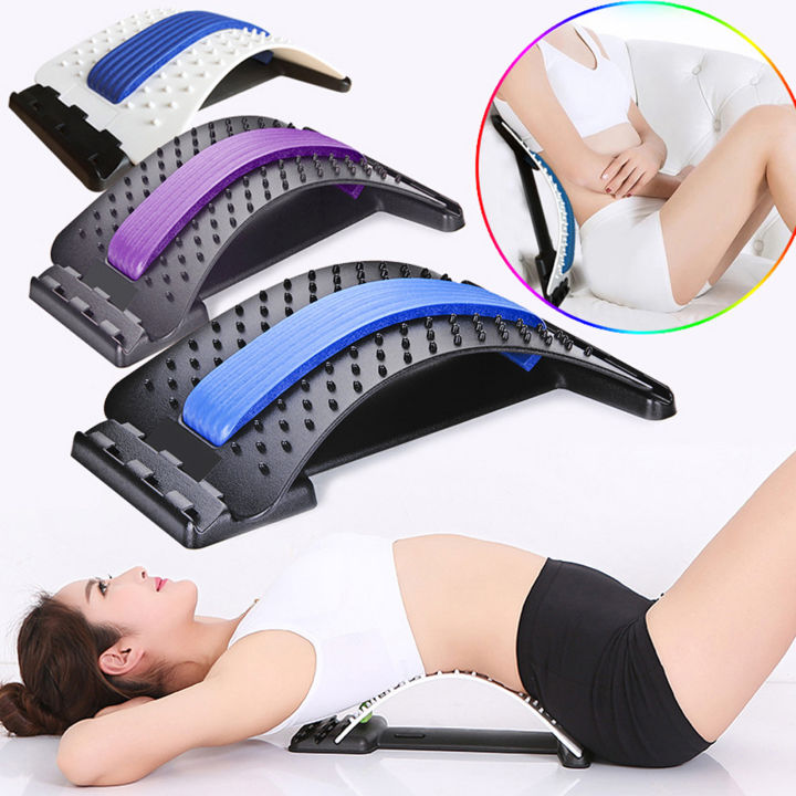 Back Massage Magic Stretcher Back Support Lumbar Spine Massager ...