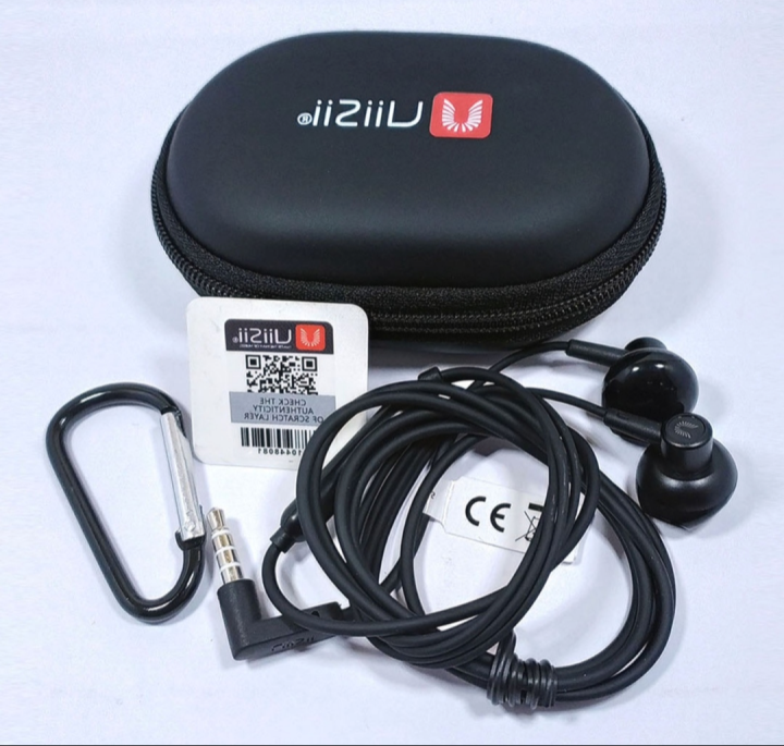 UiiSii HM13 In-Ear Earphone Dynamic Earphone with Microphone and Pouch ...