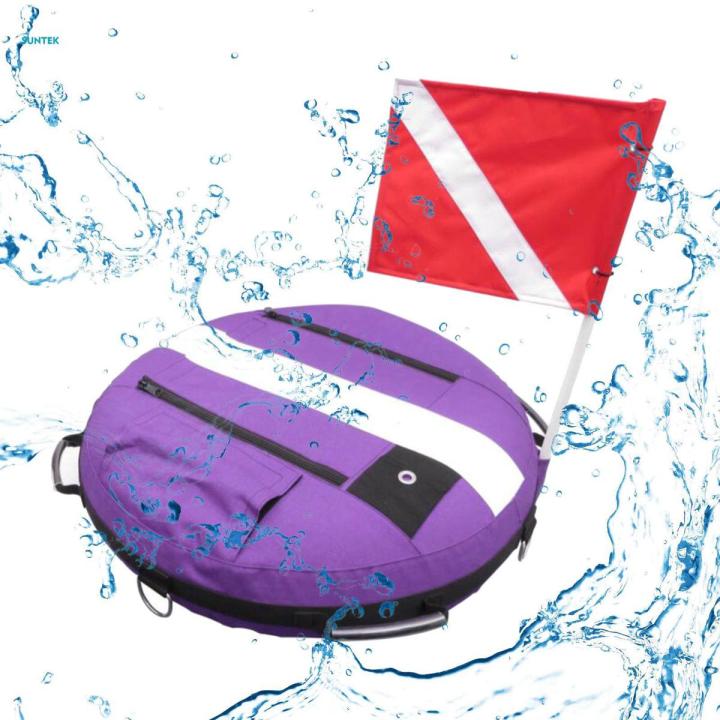 Safety Inflatable Scuba Diving Float Marker Buoy with Diver Flag for ...