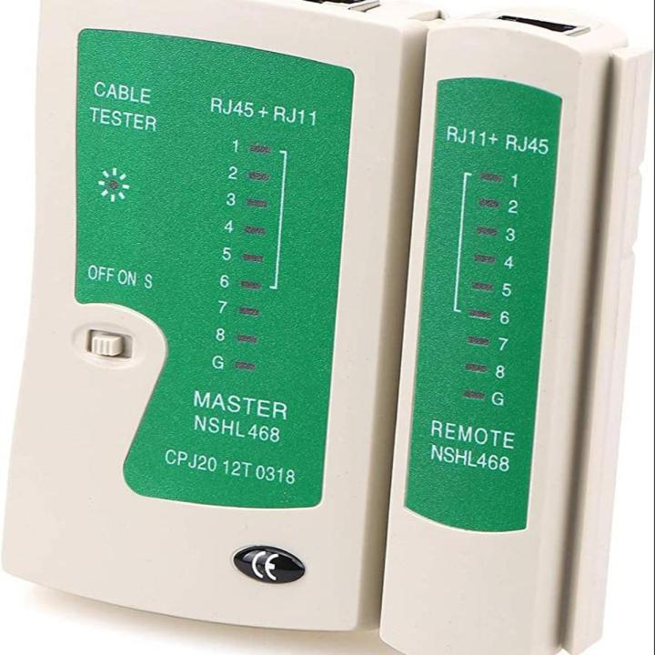 RJ45-RJ11 Multi-Functional Network Ethernet LAN Cable Tester Test Tool ...