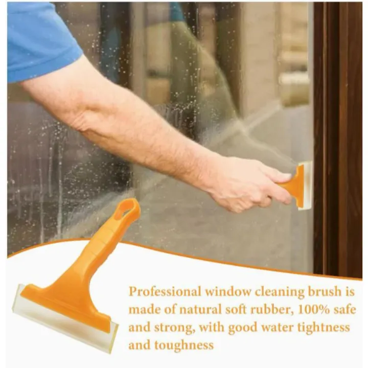 Window Mirror Cleaner Glass Wiper 1 pcs Decals Paster Surface Brush Car ...