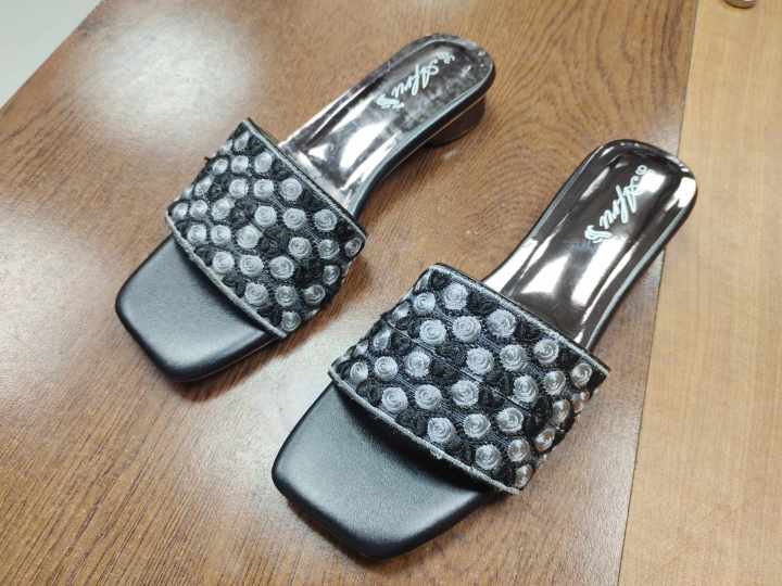 Flat Heels Shoes For Women soft Black. Model:S-L60 | Daraz.com.bd