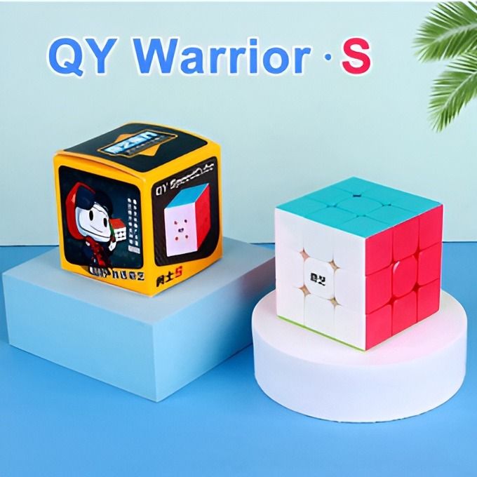 QY Speed Cube Super Smooth Sticker Less 3X3 Rubik's Cube Puzzle | Daraz ...