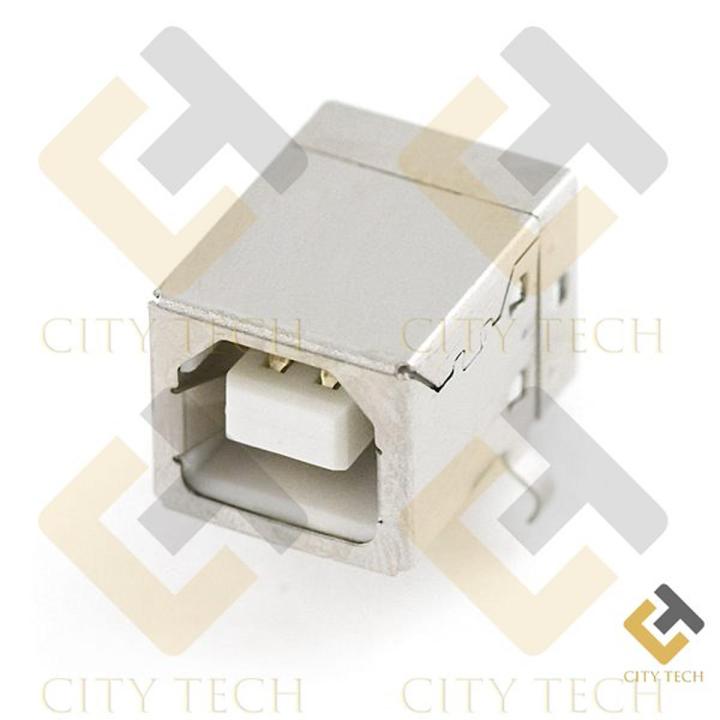 2Pcs USB Female Type-B Port 4 Pin Right Angle PCB DIP Socket PCB Mount ...