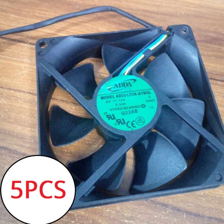 5Pcs- ADDA 4 Inch Cooling FAN 0.5A 12V90x25mm Fan Heatsink Cooler ...