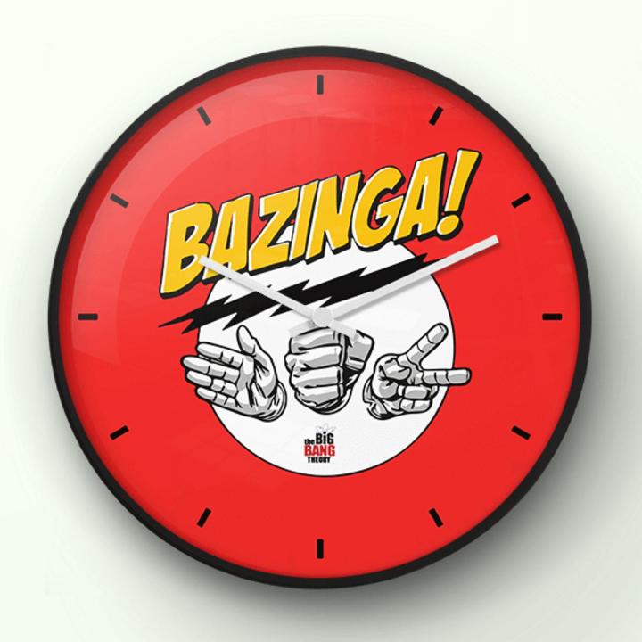 Paperboat The Big Bang Theory Bazinga Wall Clock 10 Inch | Daraz.com.bd