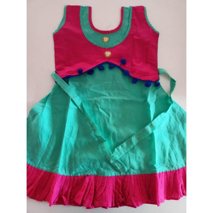 Kids Girls Cotton jama | Daraz.com.bd