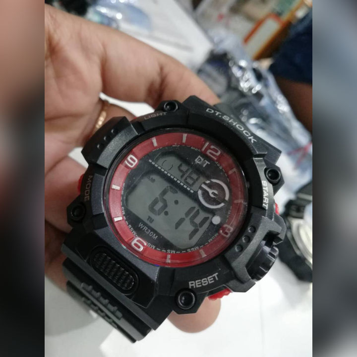 Rubber Sports Digital Watch For Men | Daraz.com.bd