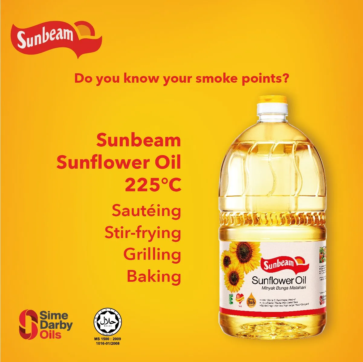 Sunbeam Sunflower Oil 2 litre | Daraz.com.bd