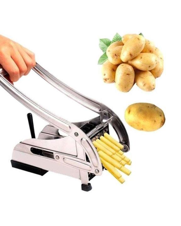 Potato Chopper for French Fries - Silver | Daraz.com.bd