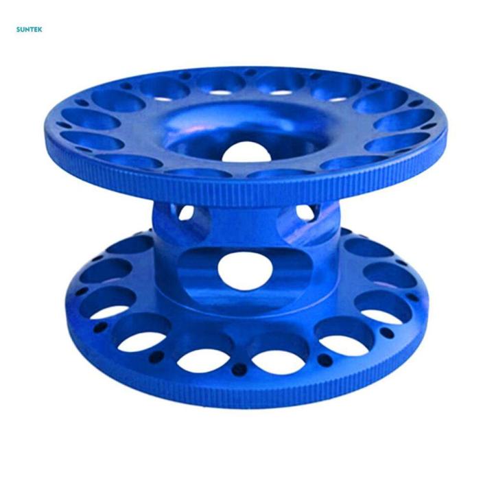4X Lightweight Aluminum Alloy Scuba Diving Finger Reel Guide Line Spool ...