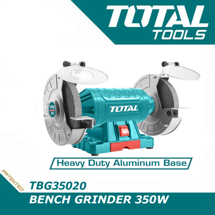 Total Bench Grinder Heavy Duty Aluminium Base 200Mm Wheel Size 350W Bench Grinder | Daraz.com.bd