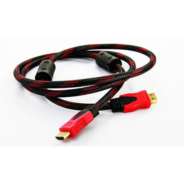 Hdmi Cable 1.5M - Black And Red - Hdmi Cable | Daraz.com.bd