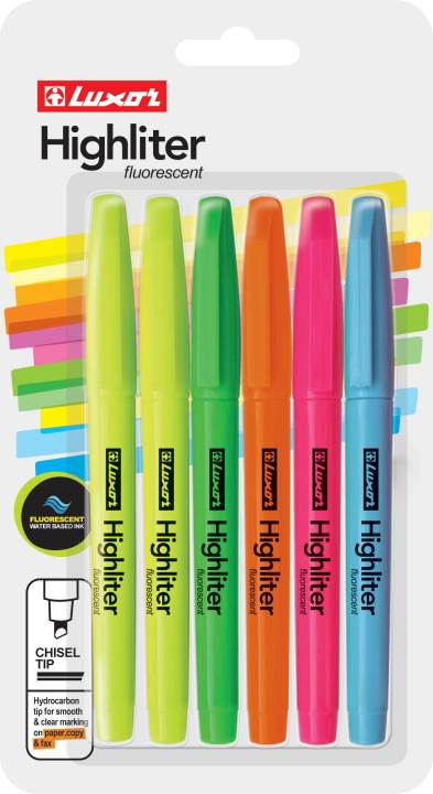 Luxor highlighter pen 4 ps set | Daraz.com.bd