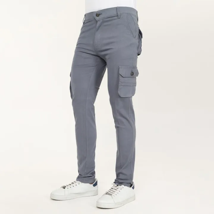 Ash Colour Mens Siz Pocket Stylish Exclusive Cargo Mobile Pant. | Daraz ...