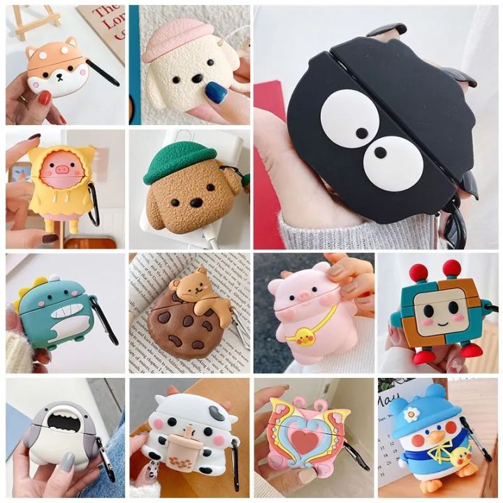 3D Cute Cartoon Anime Earphone Case For Lenovo LP40 Pro LP40S TWS ...
