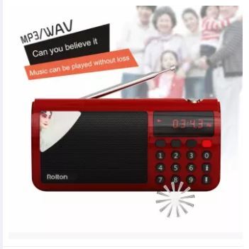 Rolton T50 Portable World Band music player Radio | Daraz.com.bd