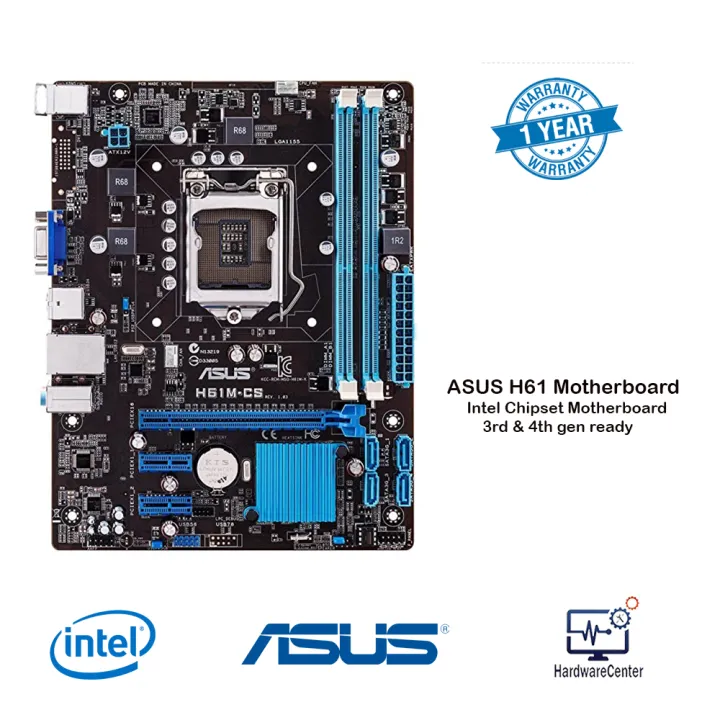 ASUS H61 KORIAN MOTHERBOARD | Daraz.com.bd