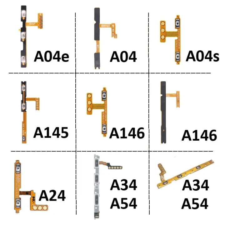 Phone Flex Cable For Samsung Galaxy A04 A04e A04s A14 4G A24 A34 A54 5G ...