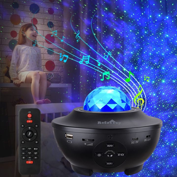 Galaxy Projector Star Starry Sky LED Night Light Projector Moon Lamp ...