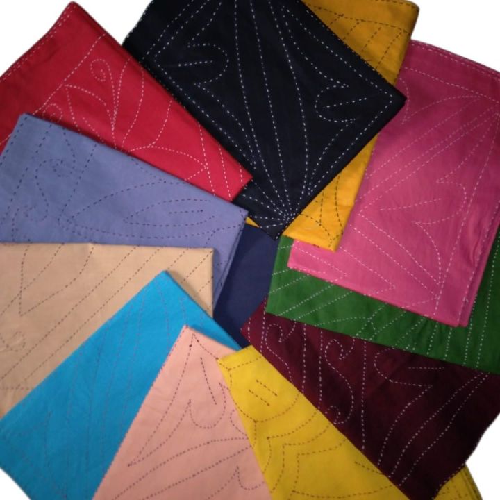 Comfortable Hand Made Baby Katha Baby Katha Cotton for Multi-Color ...