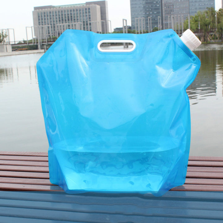 Foldable Camping PE Water Storage Container Carrier 10L - Blue 10L ...